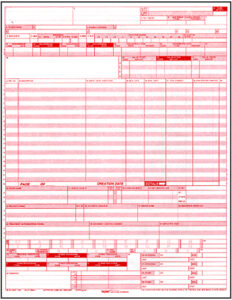CMS 1450 - Claim Form - 1-Part - Laser/InkJet (single sheets) - Monarch MPS